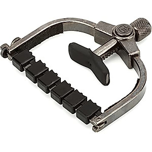 Made in the USA Paige Clik PC-12-ETI Guitar Capo for 12-String Guitars (Black Nickel), Made for 12 String Guitars with an Easy 1-Handed Adjustment with a Quick-Release Button
