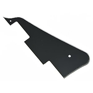 KAISH Black 3 Ply LP Guitar Pickguard Scratch Plate Fits for Epi Les Paul