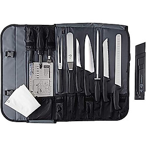 Mercer Culinary Partners in Education 23-Piece Millennia Culinary School Kit,Black