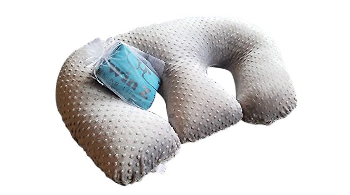 Twin Z Pillow - 6-in-1 Support for New Twin Parents