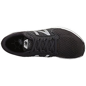 New Balance Women's Fresh Foam Zante V4 Running Shoe, Black/Phantom/Silver Metallic, 9 M US