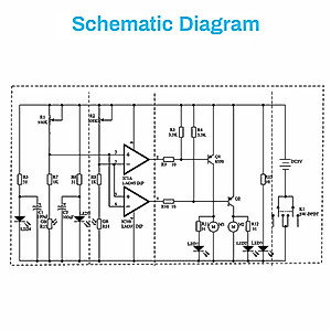2 Pack, Practice Learning Kit Smart Car Soldering Project Kits Line Following Robot Kids DIY Electronics Education School Competition
