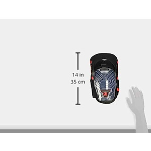 McGuire-Nicholas 30511-1 Pro Hinge Floor Walker Gel Gripper Protective Work Knee Pads, Non-Marring Knee Pads for Flooring, Construction, Painting, Welding, Plumbing Black/Clear