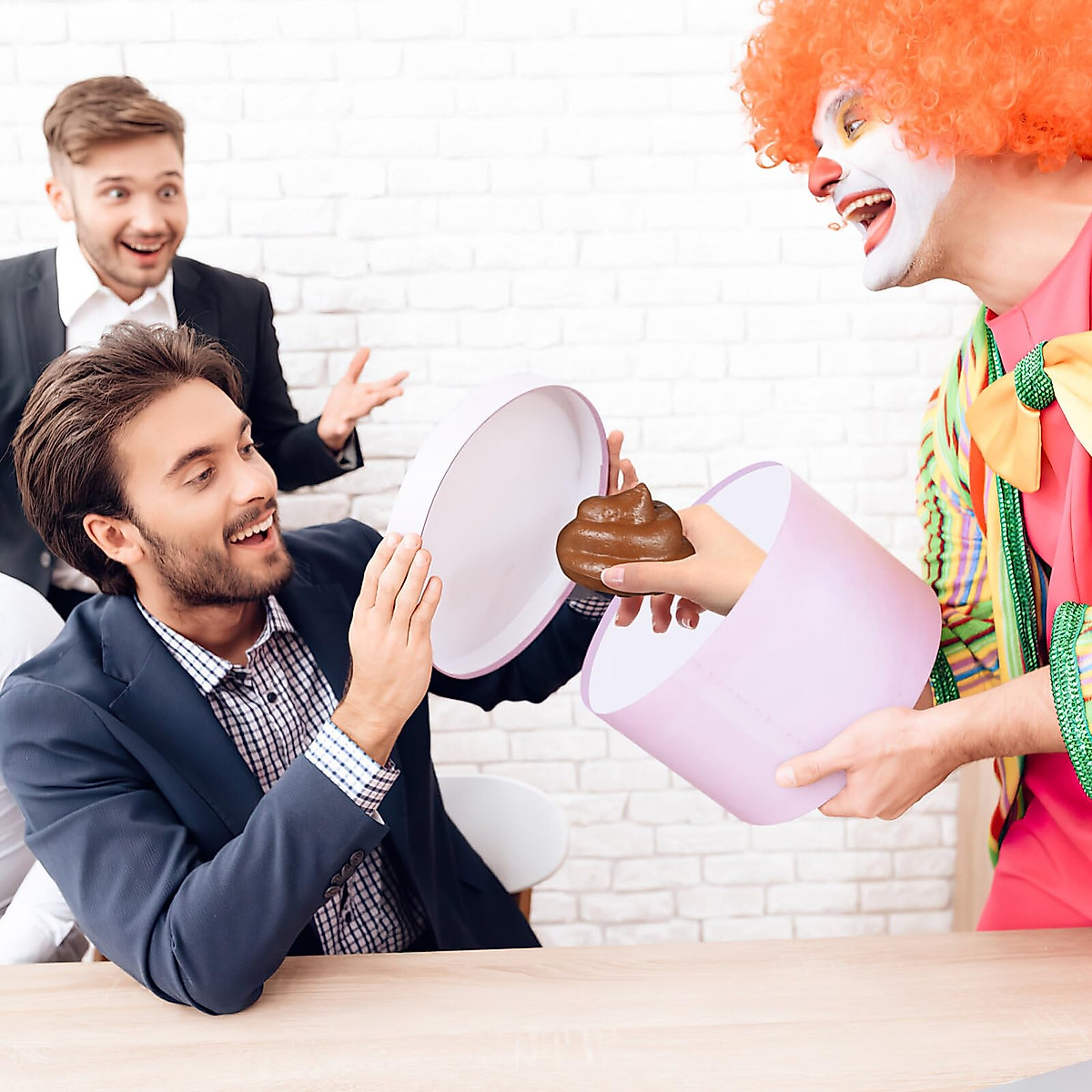 NUOBESTY Poop Car Remote Control Plastic Simulation Stool Toy Shit Poop Car with Spinning and Farting Action for Halloween April Fools Day Party Kids Child Toy