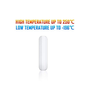 10 Pcs 30mm(1.18 inch) B PTFE Magnetic Stirrer Mixer Stir Bar,White Color,Laboratory Bar,Stir Plate Bar,Stir Bars…