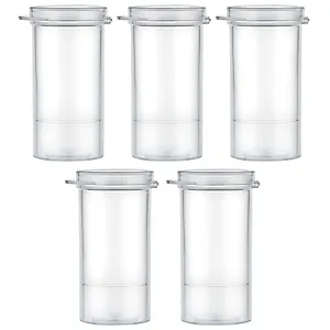 Maymom Water Tight Sample Vials, Bottle, Cup, for Small Parts, Beads; Air Tight; Prescription Bottle, Rx Vial (40mL)