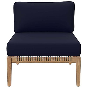 Modway Clearwater Sofas, Gray Navy
