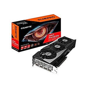 Gigabyte Radeon RX 6650 XT Gaming OC 8G Graphics Card, WINDFORCE 3X Cooling System, 8GB 128-bit GDDR6, GV-R665XTGAMING OC-8GD Video Card