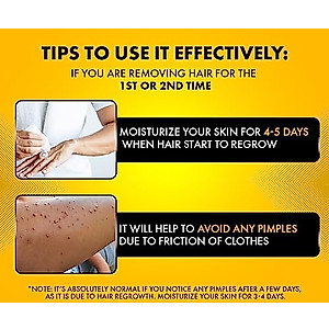 Urbangabru Hair Removal Cream Spray (6.76 Fl Oz) | Painless Body Hair Removal Spray For Chest, Back, Legs & Under Arms (Aloe Vera)