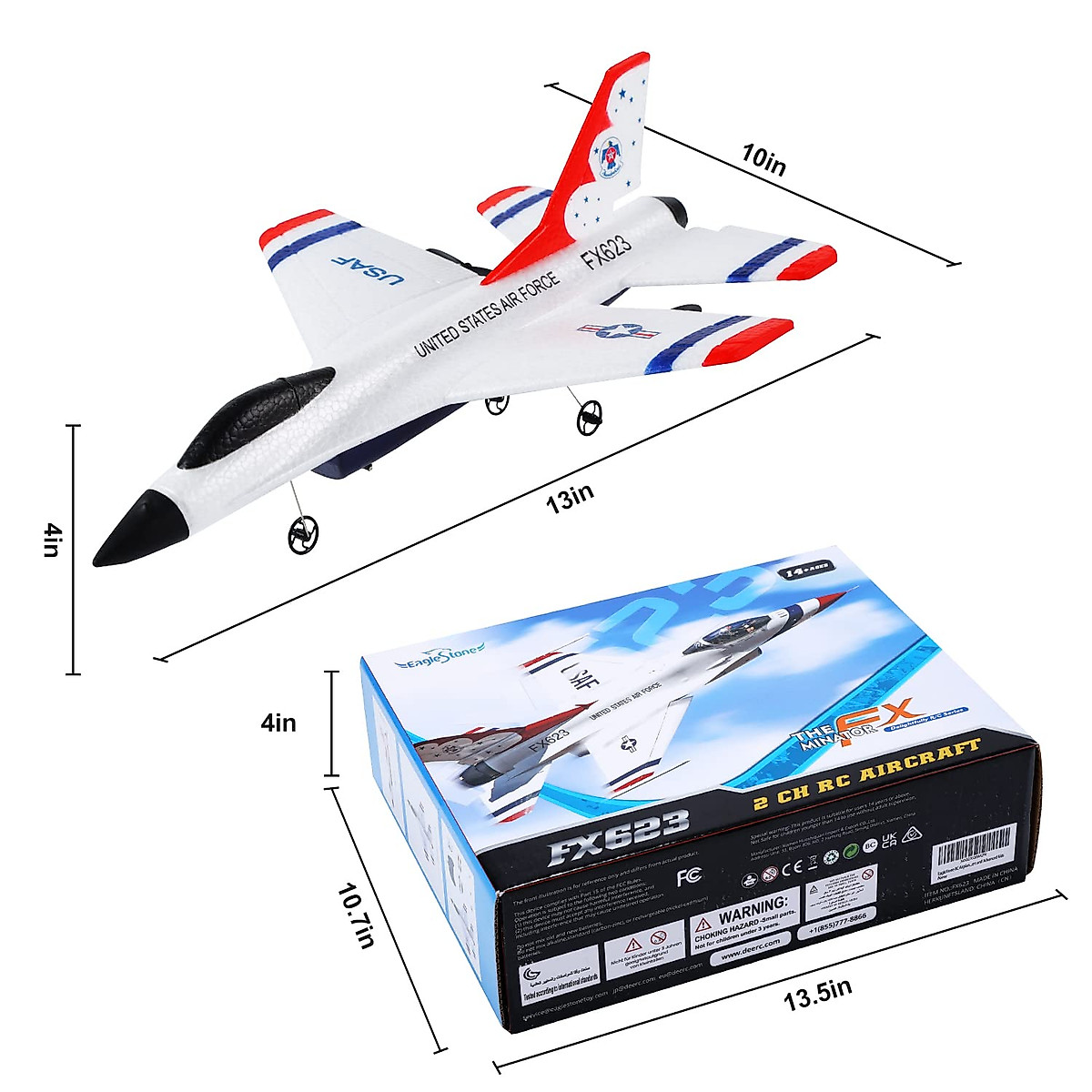 EagleStone Form RC Airplane Remote Control Plane