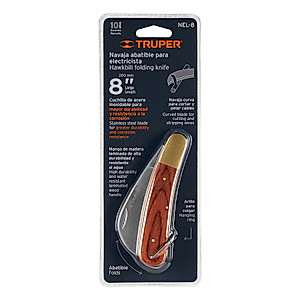 TRUPER NEL-8 8" Folding Electrician's Knife