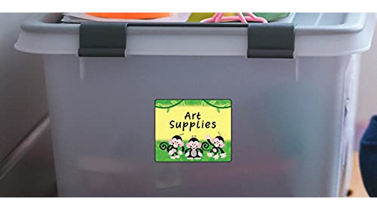 Monkey Cutouts & Name Tags: Classroom Decor & Party Supplies