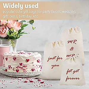 Chielor 50 Pieces Cotton Drawstring Bags, Reusable Muslin Bag Sachet Bag Gift Bag Jewelry Pouch for Wedding Party Home Supplies, Natural Unbleached Coffee/Spice/Tea/Herbs/Soup Bags (3 by 4 Inches)