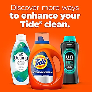 Tide Hygienic Clean Heavy 10X Duty Laundry Detergent Liquid Soap, Original Scent, HE Compatible, 59 Loads, 84 fl oz