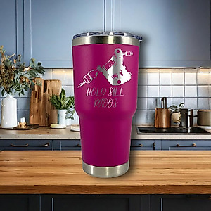 Personalized Tattoo Artist Tumbler - 30 oz Tumbler with Lid - Laser Engraved - Stainless Steel - Vacuum Insulated