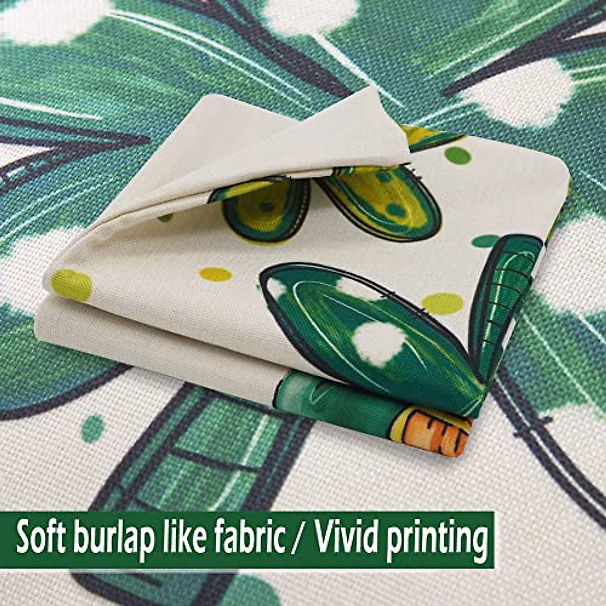 CARRIE HOME St Patricks Day Gnome Throw Pillow Covers 18x18 Set of 2 Green Lucky Shamrock Pillow Covers Saint Patricks Day Gnome Decor for Home Couch and Sofa