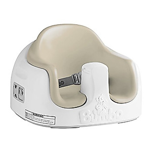Bumbo Multi Seat, Baby Bumbo Seat with Tray, Converts into a Booster Seat and Highchair, Baby Bumbo Seat (Taupe)