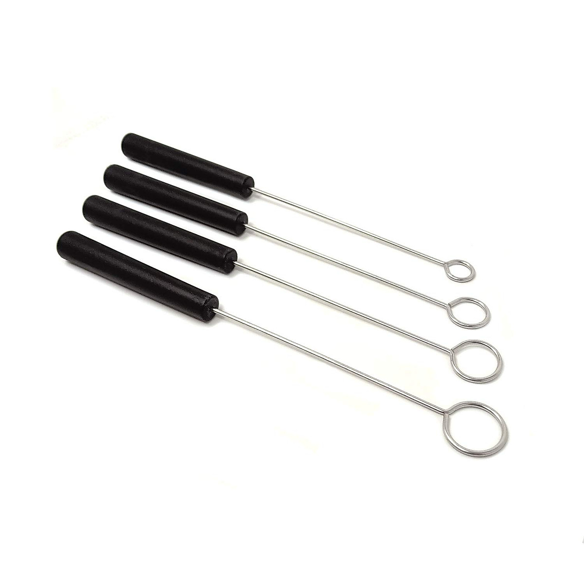 Honbay 10PCS Stainless Steel Chocolate Candy Dipping Forks Fondue Forks for Baking