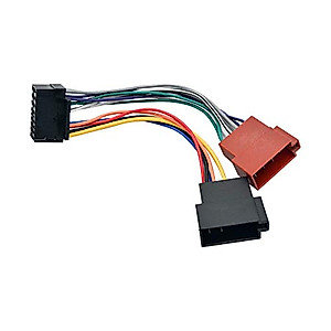 MASO 16 Pin Car Stereo Radio Lead Loom ISO Wiring Harness Connector Adaptor
