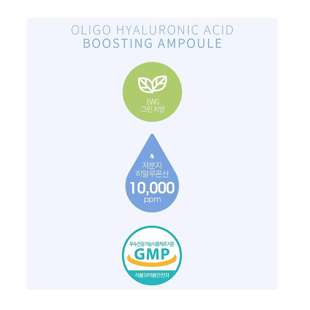 THE LAB by blanc doux Oligo Hyaluronic Acid Boosting Ampoule 1.01 Fl Oz