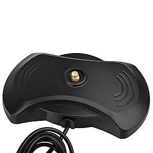 Superbat Wi-Fi Antenna Magnetic Stand Base RP SMA Connector and 10ft RP-SMA Extension Cable and 2 x Powerful Magnets for Antenna with RP-SMA Connector