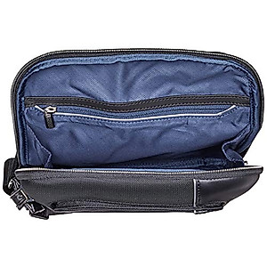 TUMI Men's Arrive' Olten Crossbody Bag, Black, One Size