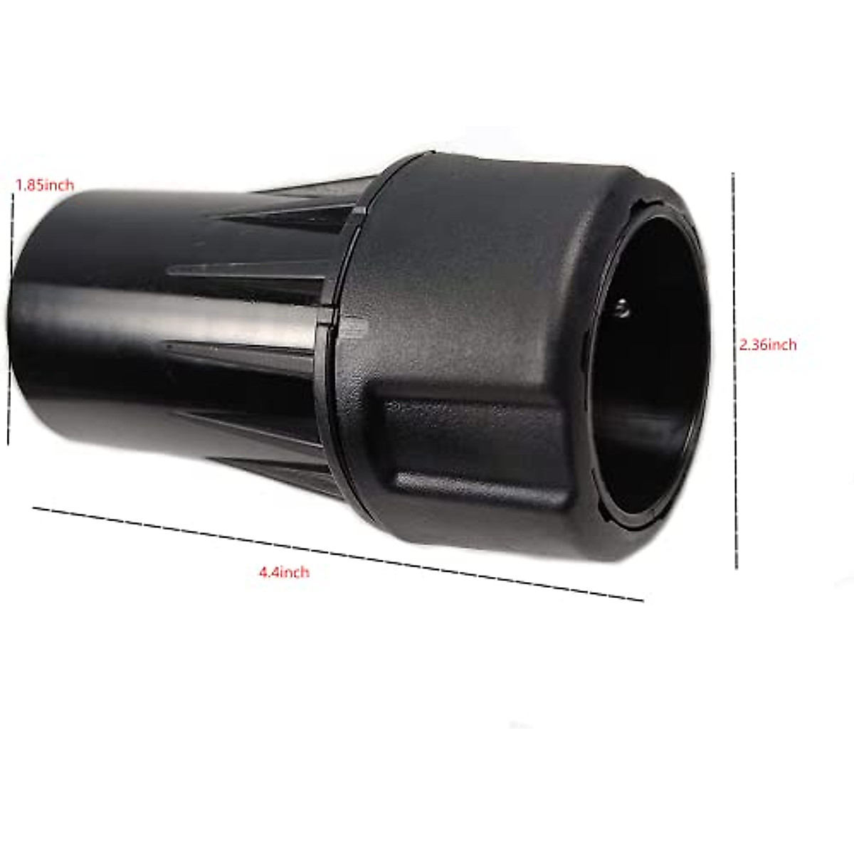DWV9000 universal Quick Multi-Function Connector Fits Dewalt Dust Extractors DWV9110 /9120/9130 /9140/9150 /9160/9170 /9180. Allows fits easy, durable connection between 1-1/4 In.
