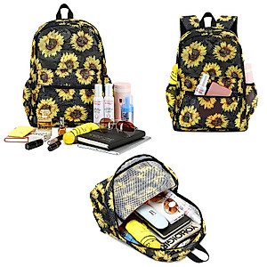 Bluboon Mesh Backpack for Girls Kids See Through School Bookbag with Mesh Drawstring Bag Semi-Transparent Beach Bag Daypack Gear Backpack