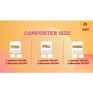 SDY 3PCS Floral Comforter Set Queen, Pink Flower Comforter Queen Bed in a Bag Set, Floral Bedding Lavender Aesthetic Comforter Set, Preppy Boho Spring Comforter Set for Kids, Toddler, Girls, Boys