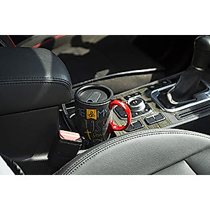 CEDAR HOME Coffee Ceramic Mug Porcelain Latte Tea Cup With Lid 17oz. Me & My House