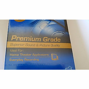 4 PACK MAXELL VHS 6 HOUR PREMIUM GRADE T-120