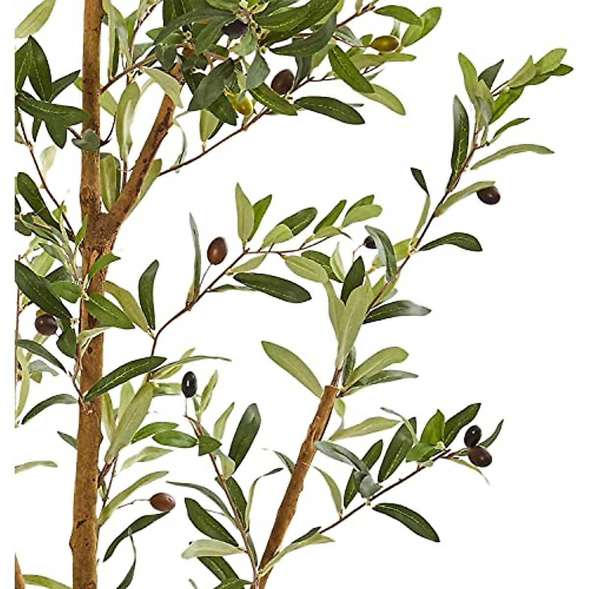 Nearly Natural 82” Olive Artificial Silk Trees Green
