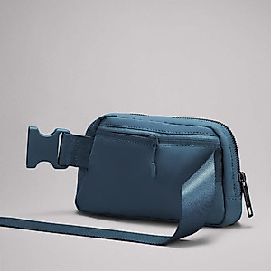 YOSHUYUKI Mini Crossbody Belt Bag - Waterproof Fanny Pack for Women, Fashionable Running Belt Pouch in Navy Blue