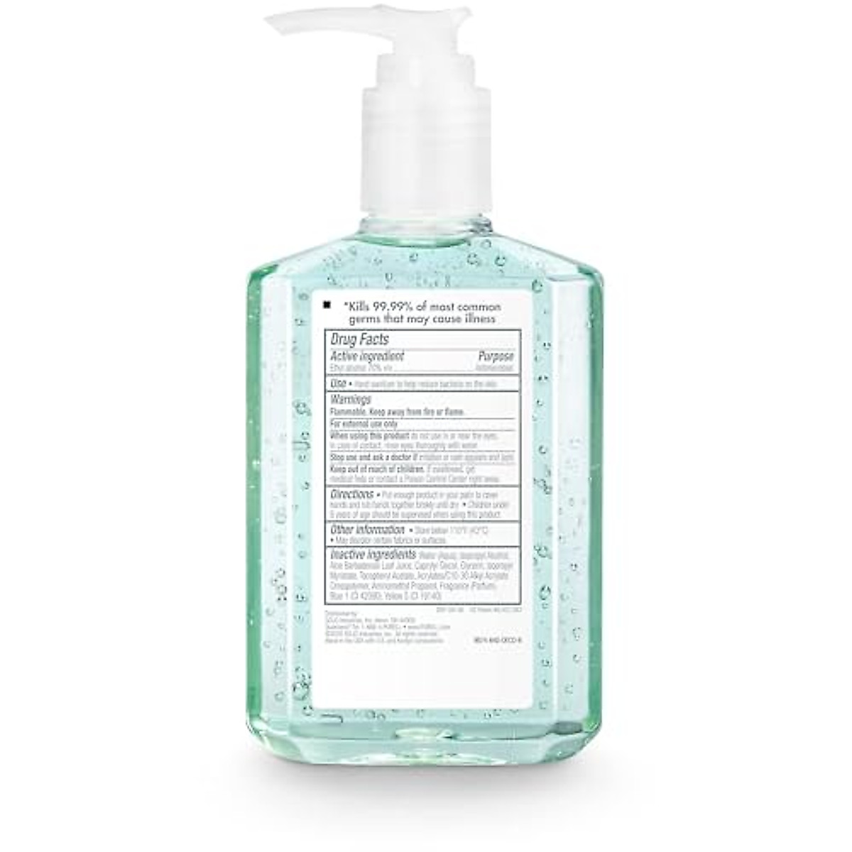 PURELL Advanced Hand Sanitizer Soothing Gel, Fresh Scent, 8 fl oz Pump Bottle (Pack of 4), 9674-06-ECDECO