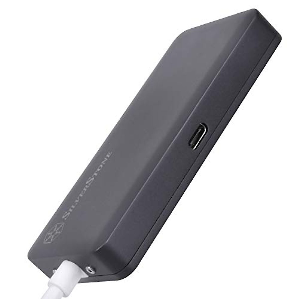 Silverstone SST-EP14C - USB 3.1 Type-C Gen1 to HDMI (res. up to 4096 x 2160 @ 30Hz), 3X USB 3.1 Gen 1 Type-A, 1x USB 3.1 Gen 1 Type-C (PD 2.0 Charging), Charcoal