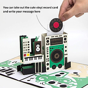 Ribbli 40th Birthday Party Handmade 3D Pop Up Card,Greeting Card,Happy Birthday Card,40 Birthday card,with Envelope