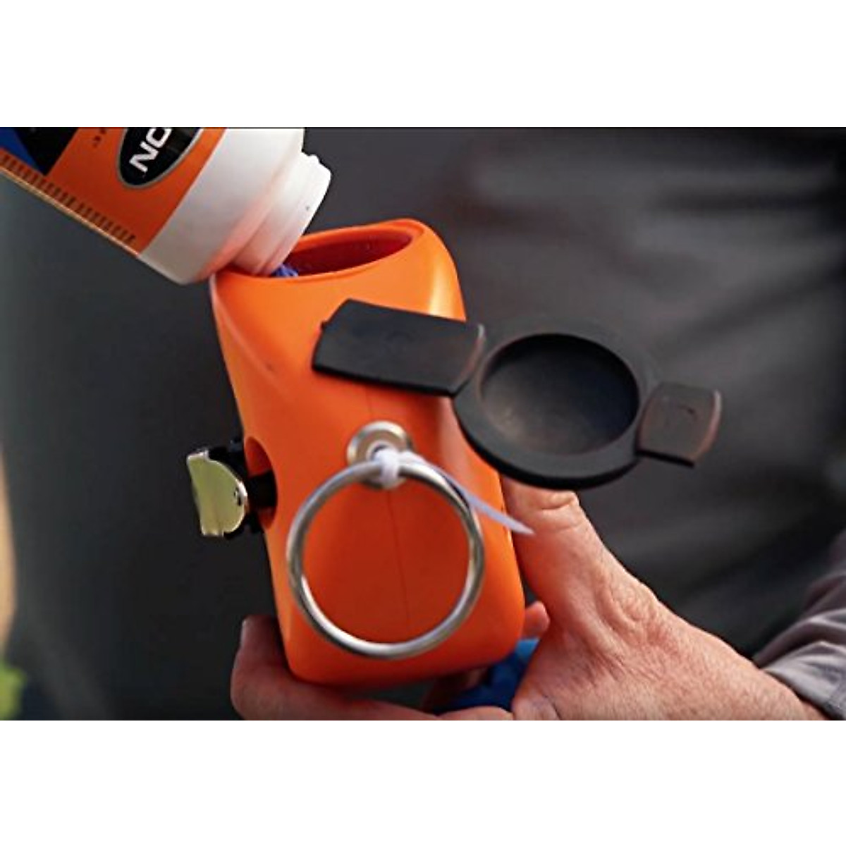 Keson G3X150BOLD Bold Chalk Line Reel with 3X1 Rewind, 12-Ounce Chalk Capacity, 150-Foot