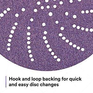 3M Xtract Cubitron II Hookit Paper Disc 732U, 77557, 80+ to 220+, 6 in, 15 Piece Multi-Pack Sanding Disc, Aluminum, Carbon Steel, Composites, Fiberglass, Topcoats and Paint