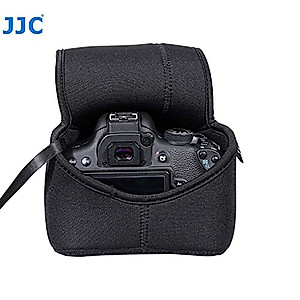 JJC Ultra Light Neoprene Camera Case Pouch Bag for a7 a7r a7s II III IV+24-70/ 28-70/ 55 f1.8/85 f1.8 Lens, Z6 Z7 Z6II Z7II+24-70/50mm f1.8, Fuji XT4 XT3 XT2, Water Resistant, Compatible with Sony A7