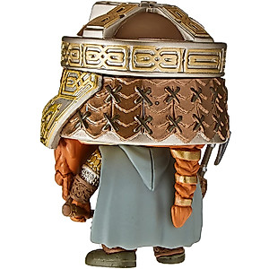 POP Lord of The Rings - Gimli Funko Pop Vinyl Figure (Bundled with Compatible Pop Box Protector Case), Multicolored, 3.75 inches