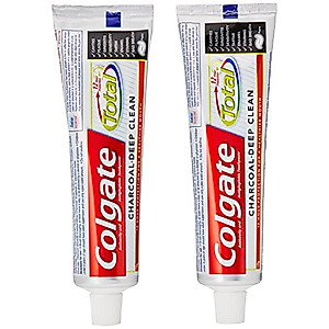 2 X Colgate Total Charcoal Toothpaste - 120 g x 2