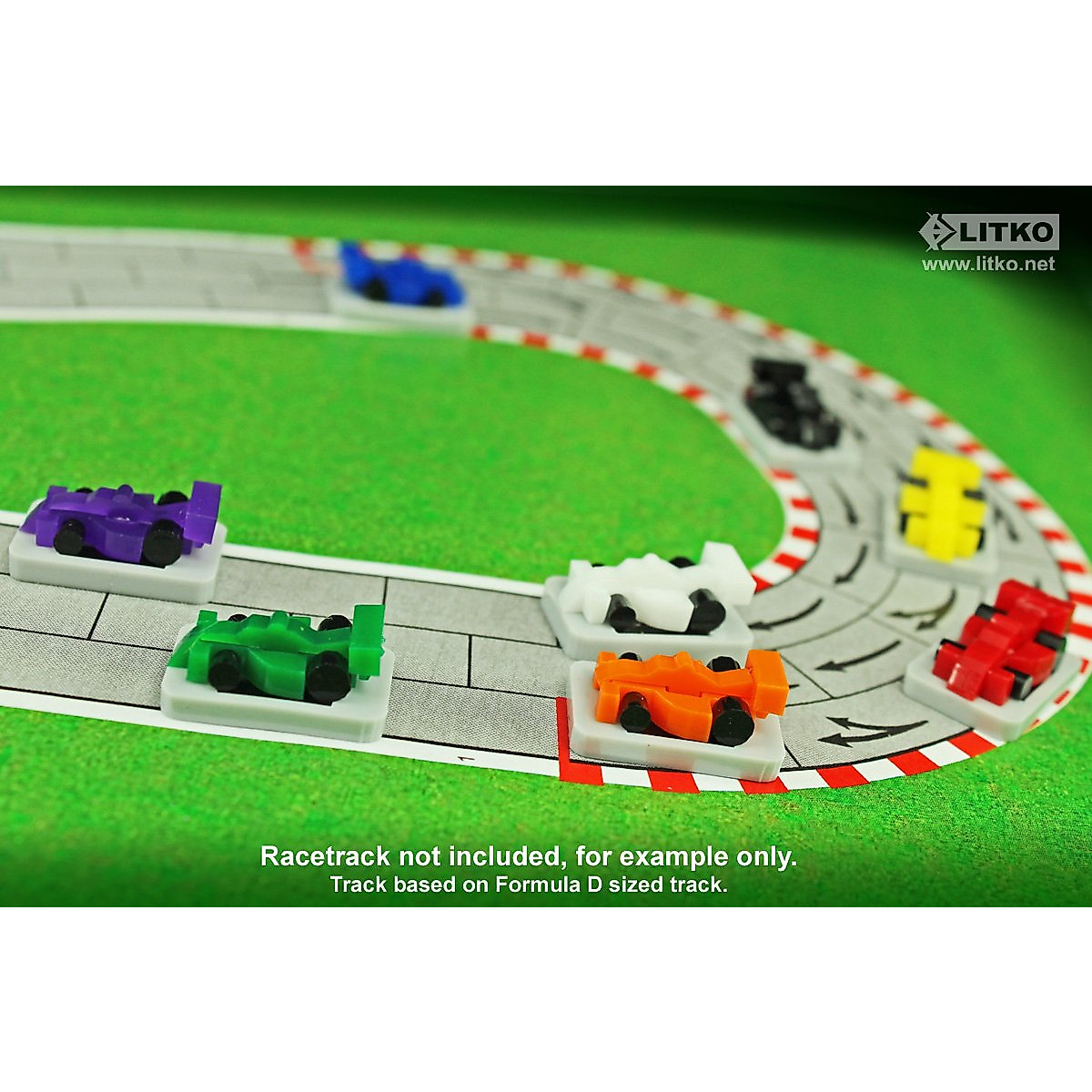 LITKO Micro Grand Prix Race Car Marker Set (8)