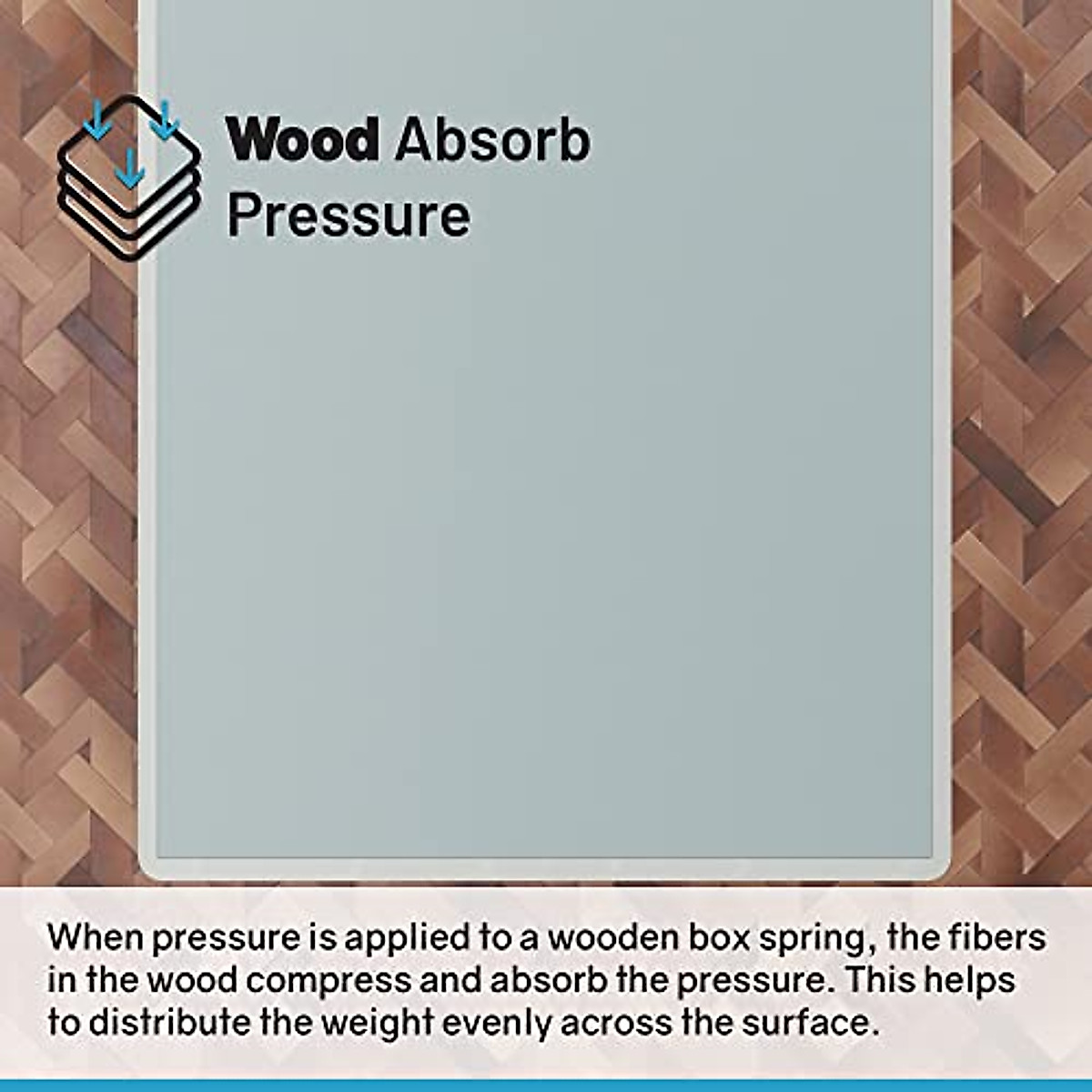 Greaton 4.5-Inch Full XL Box Spring/Foundation-Easy Simple Assembly, Durable Strong Wood Structure for Pressure Relief, Mattress Support System, Compact Size for Tight Spaces, White