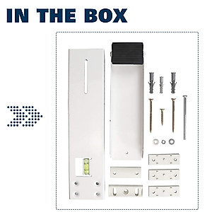 Pearwow Window Air Conditioner Support Bracket, 85 lbs Light Duty Air Conditioner Support Bracket,Universal Window AC Bracket,Designed for AC Unit 5,000 to 10,000 BTU