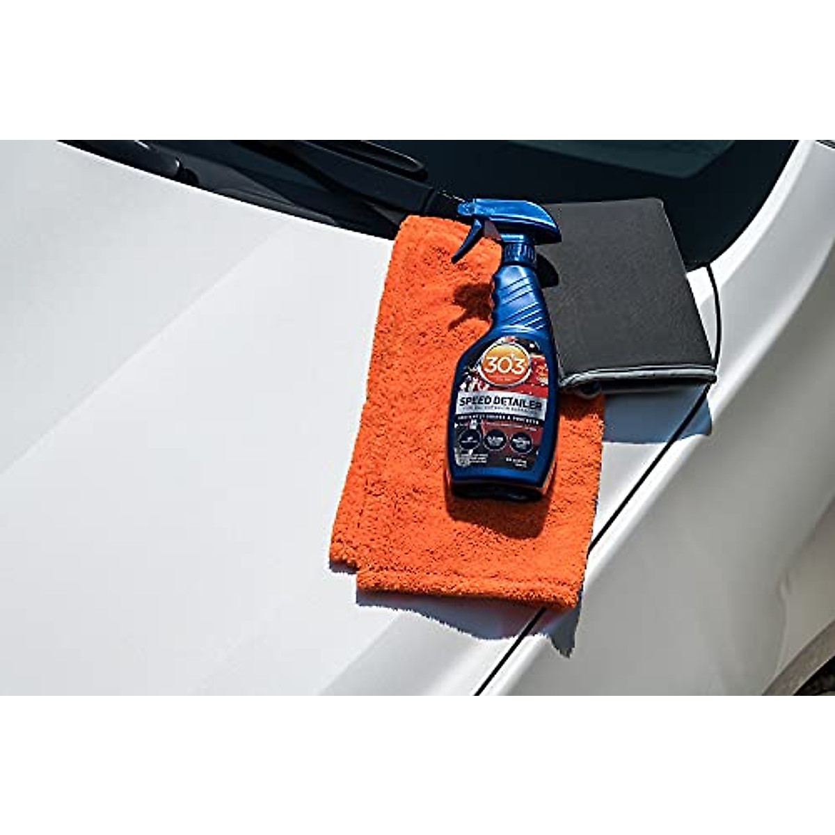 303 Premium Microfiber Towels - Automotive Detailing - Ultra Plush - Super Absorbent - Edgeless Design - Scratch Free - Multi-Purpose, 30901 (3 Count)