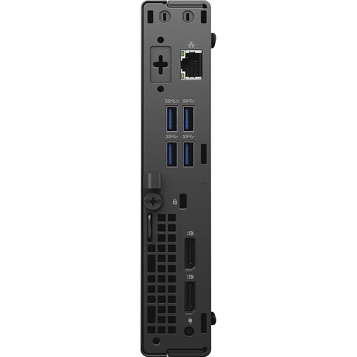 Dell OptiPlex 3000 3090 Desktop Computer - Intel Core i5 10th Gen i5-10500T Hexa-core (6 Core) 2.30 GHz - 16 GB RAM DDR4 SDRAM - 256 GB M.2 PCI Express NVMe SSD - Micro PC - Black