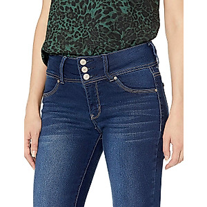 WallFlower Women's Size Juniors InstaSoft High-Rise Sassy Skinny Jeans (Standard, Riverton, 20 Plus