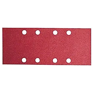 Bosch Home and Garden 2609256A94 10-Piece Sanding Sheet Set for Orbital Sanders 93 x 230, 40