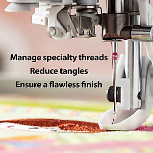 SCHMETZ Embroidery Sewing Machine Needles - Precision Needles, Size 75/11, 5-Needle Cards, Pack of 5