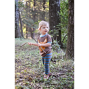 Doodle Pants Baby Leggings Woodland Fawn Leggings | Size L 18-24M